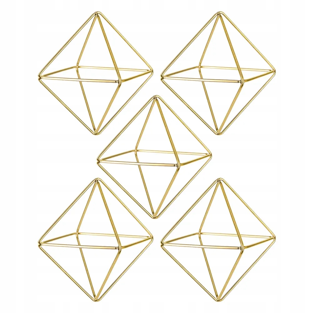 Geometric Plant Stand Mini Vase Air Planter 5 Pcs - 13785197259 ...