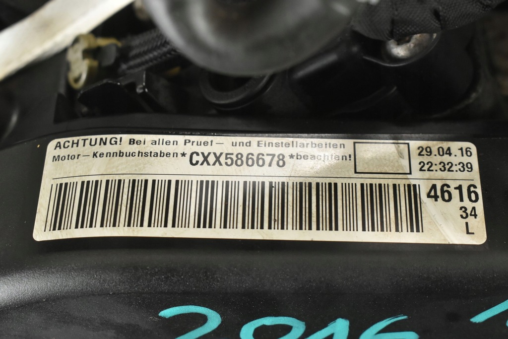 SILNIK CXX CXXB 1.6TDI OCTAVIA III GOLF VII A3 - 13549486065 ...