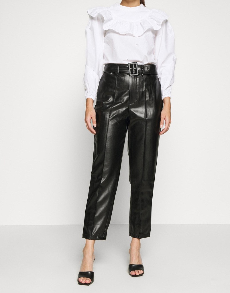 MISSGUIDED SPODNIE DAMSKIE Z PASKIEM EU 38 1A01 - 12623078441 ...