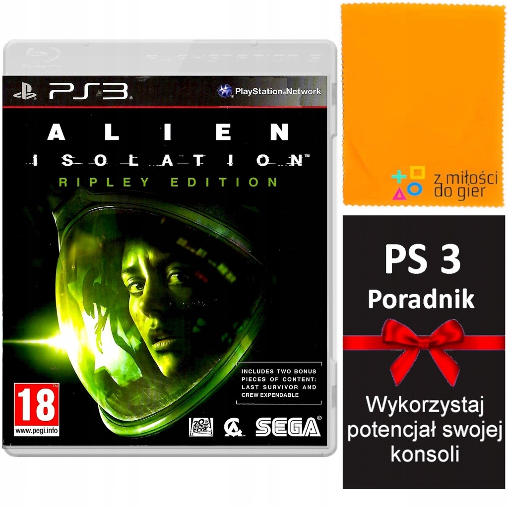 PS3 OBCY IZOLACJA RIPLEY EDITION zagraj a zaczniesz SIĘ BAĆ XENOMORFÓW ...