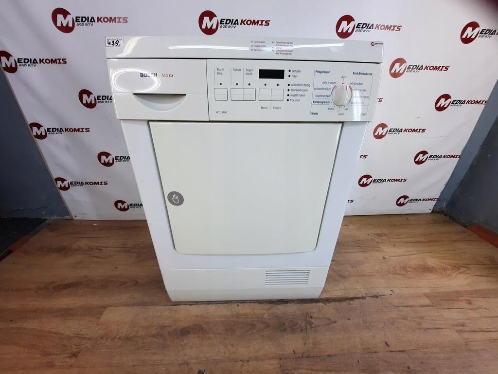 SUSZARKA BOSCH MAXX WTL 6400 /B/6kg/kondensacyjna - 12593404455 - oficjalne archiwum Allegro