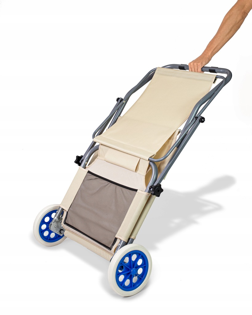 Купить Пляжный шезлонг на колесах с навесом, пляжная тележка: отзывы ...