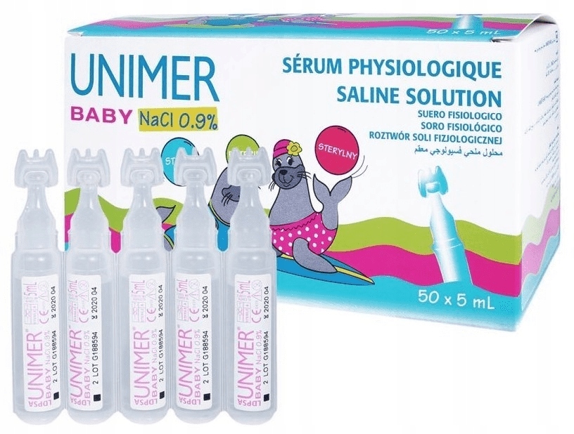 UNIMER BABY SÓL FIZJOLOGICZNA NaCl 0,9% 5 x 5 ml - 10888667771 ... UNIMER BABY SÓL FIZJOLOGICZNA NaCl 0,9% 5 x 5 ml - 10888667771 ...