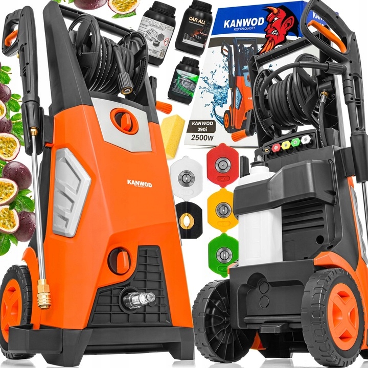 MYJKA CIŚNIENIOWA KANWOD 290 INDUKCJA 300BAR 2500W - 13565051488 - oficjalne archiwum Allegro