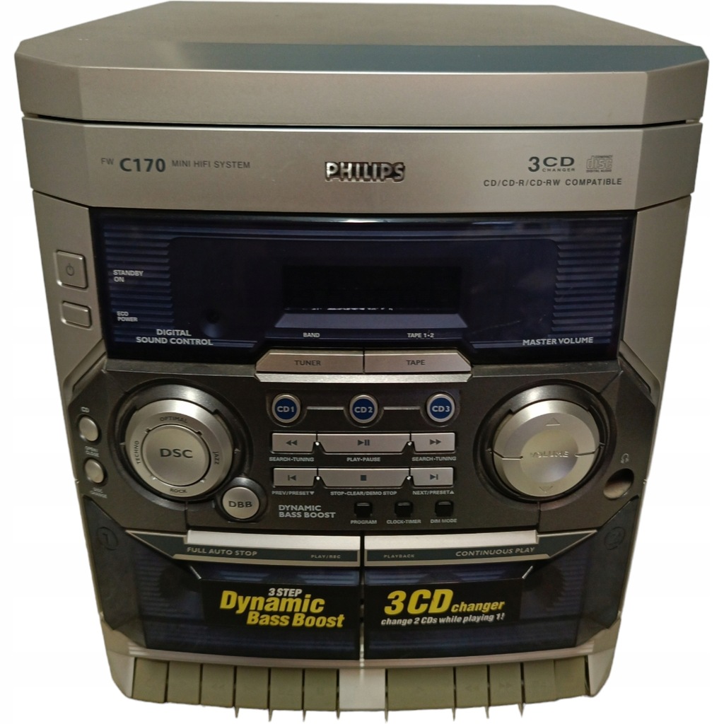 Wieża Philips C 170 . Aukcja BCM - 15961356623 - oficjalne archiwum Allegro