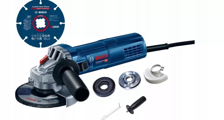 SZLIFIERKA KĄTOWA GWS 9-125 S BOSCH + TARCZA CARBIDE MULTIWHEEL Z X ...