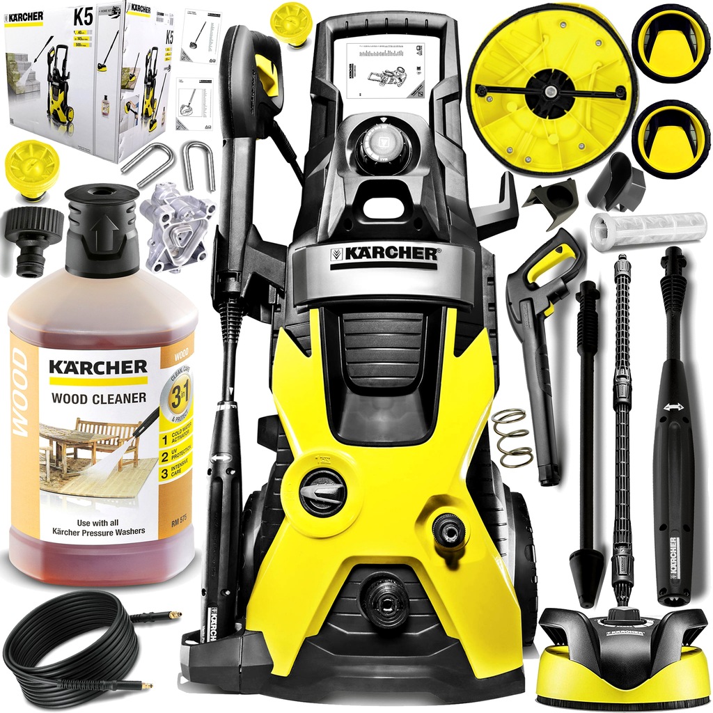 KARCHER MOCNA MYJKA CIŚNIENIOWA K 5 WOOD INDUKCJA - 8934409704 - oficjalne archiwum Allegro