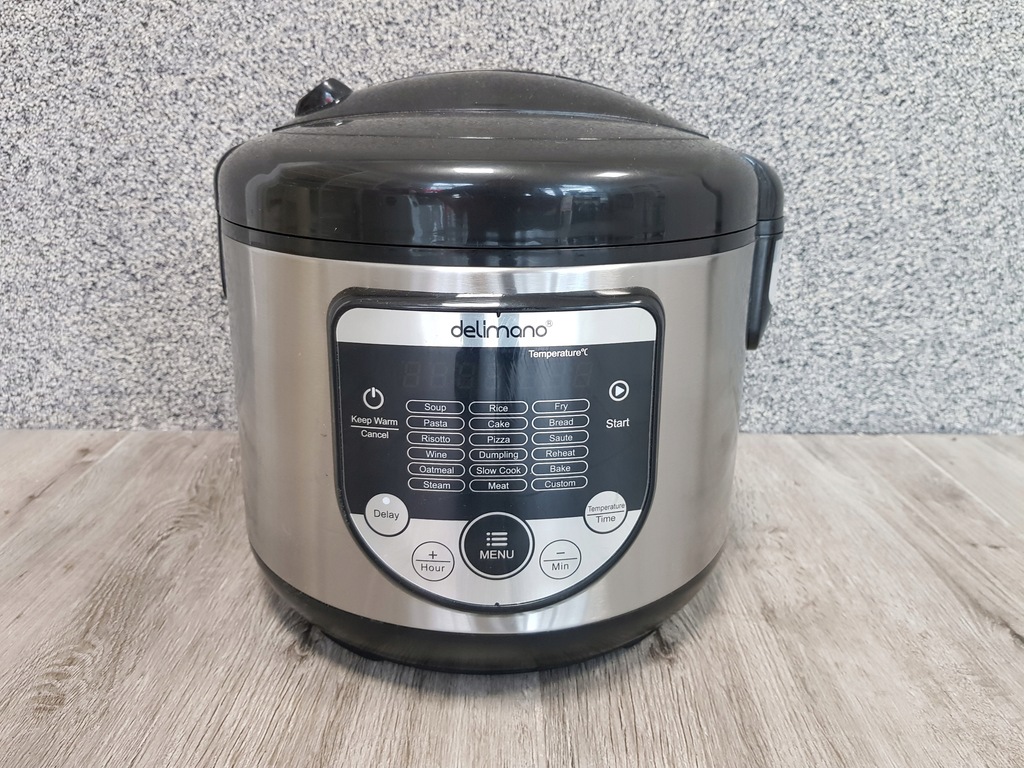 MULTICOOKER DELIMANO 18w1 SZYBKOWAR KOMBIWAR ROBOT - 8966639495 ...