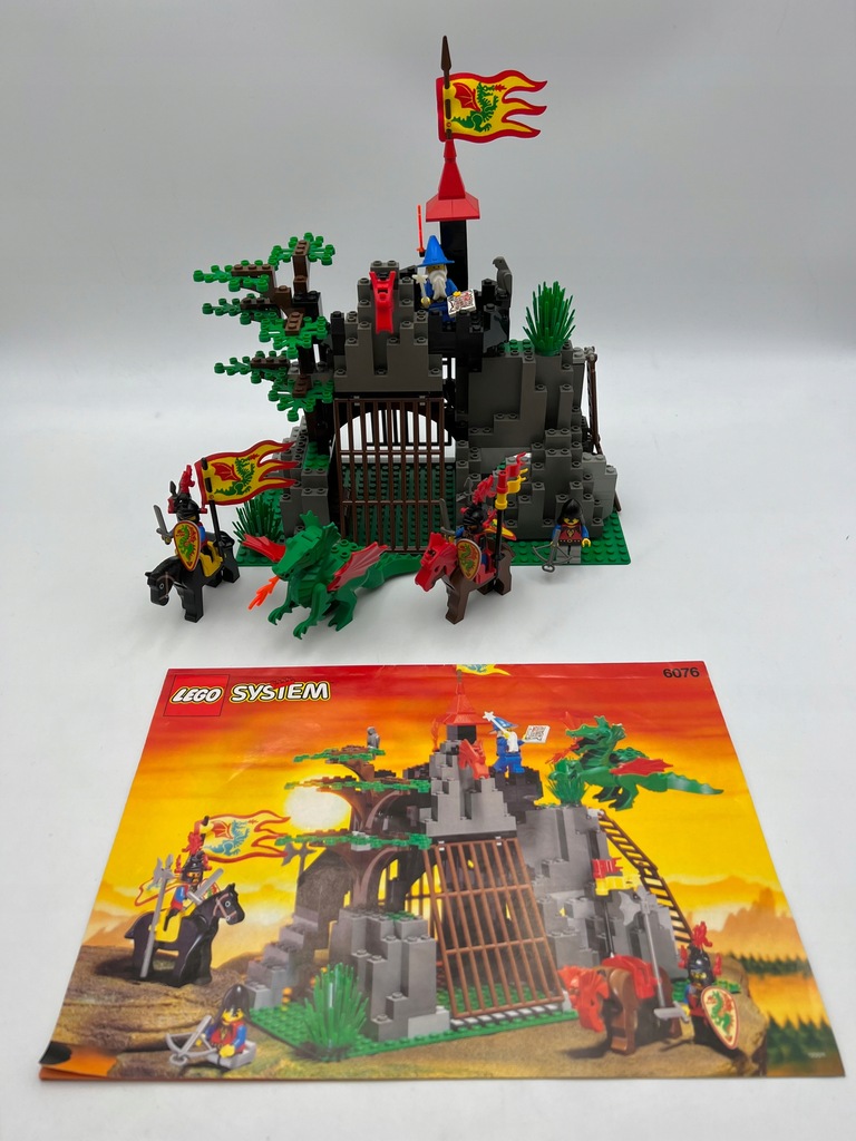 Lego 6076 Castle Dark Dragon’s Den Instrukcja - 11774682061 - oficjalne ...
