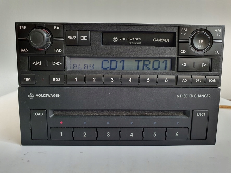 Radio Gamma Sony 6 CD Vw golf 4 passat sharan t4 - 13574386231 ...