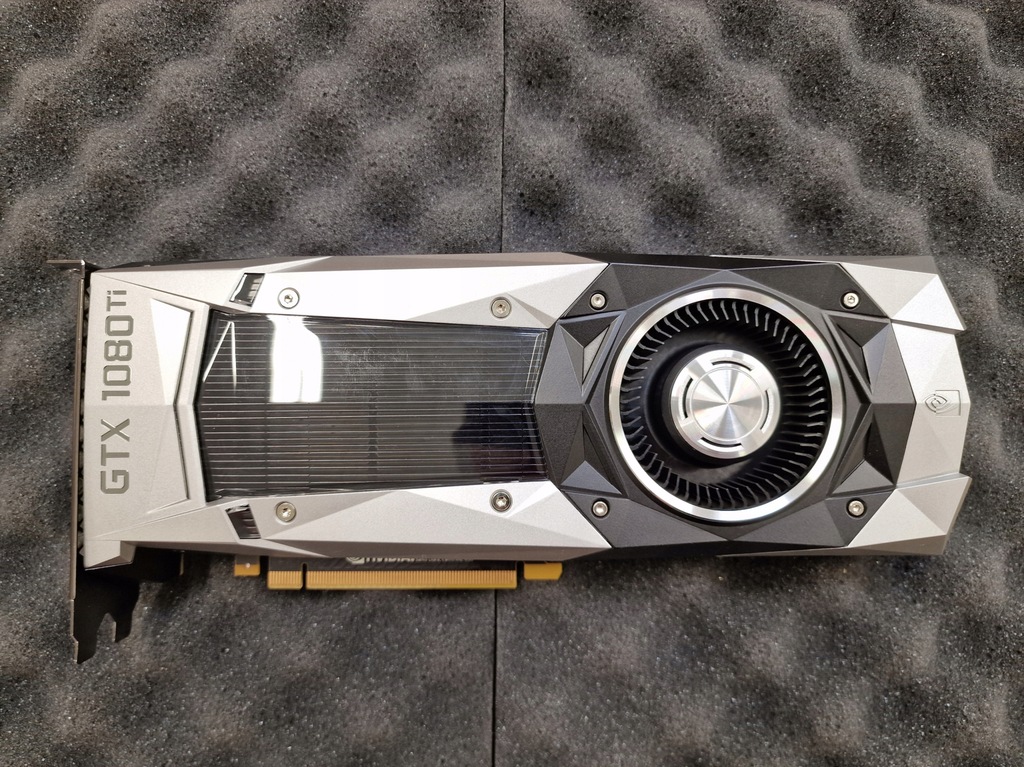 karta graf Asus GeForce 1080Ti Founders Edition - 13797028863 - oficjalne archiwum Allegro