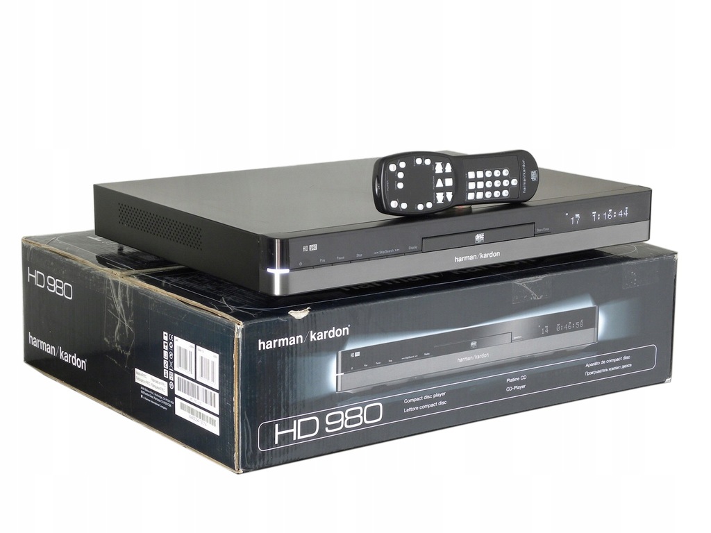 HARMAN/KARDON HD980 - odtwarzacz CD/CD-R/CD-RW/MP3 - 11953925692 ...