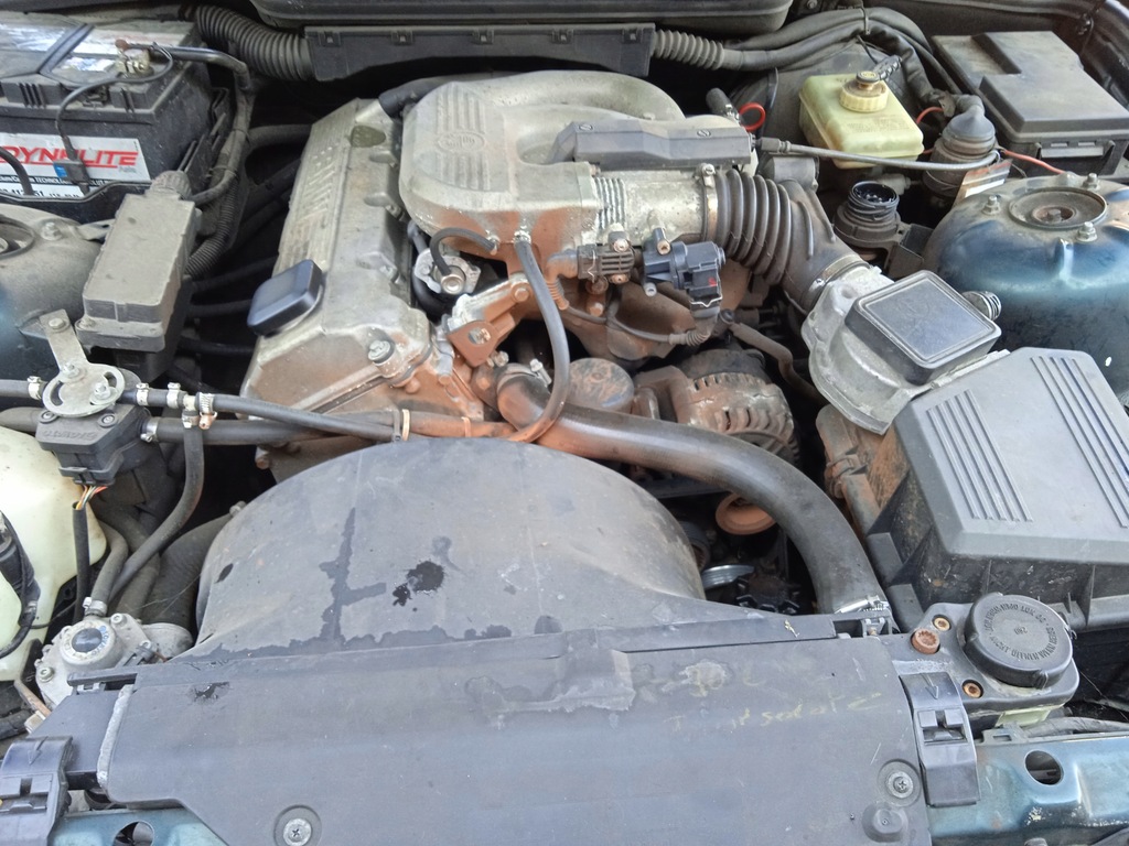 SILNIK BMW 3 E36 1.6i 316i 102KM M43B16 M43 KPL - 13286980780 ...