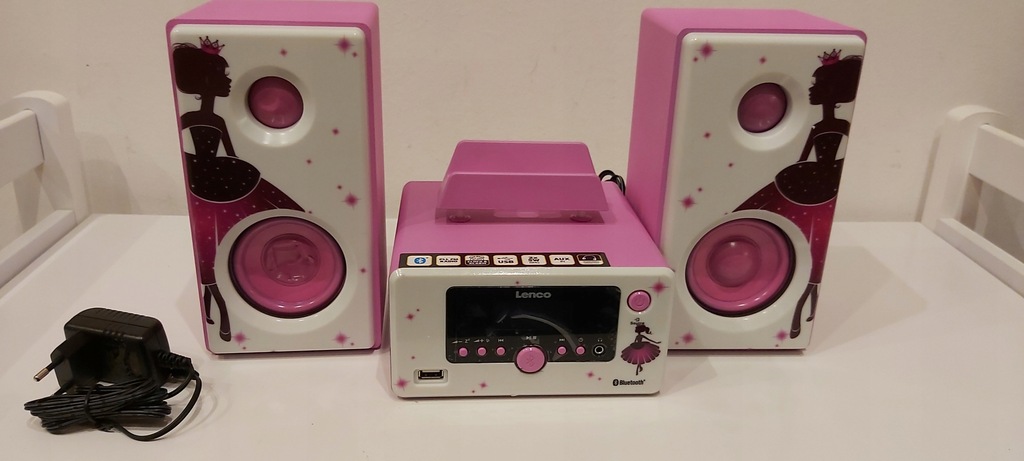 Wieża Lenco MC-020 Bluetooth USB FM (princess) - 10009797035 ...