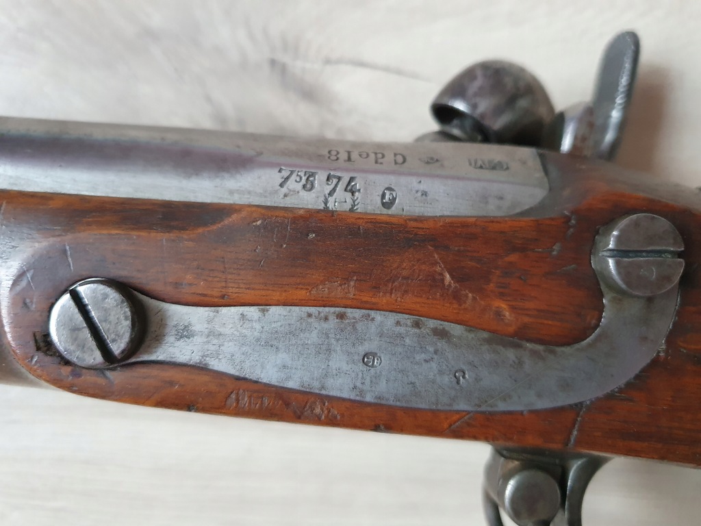 Francuski karabin czarnoprochowy 1822T Bis z epoki - 12750215515 ...