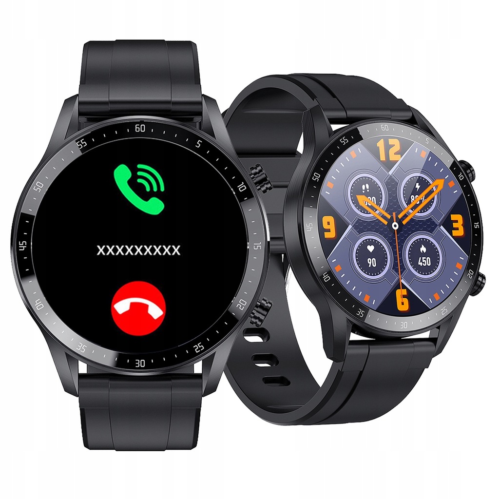 SMARTWATCH ZEGAREK MĘSKI SPORTOWY WODOODPORNY PL - 12536850845 ...