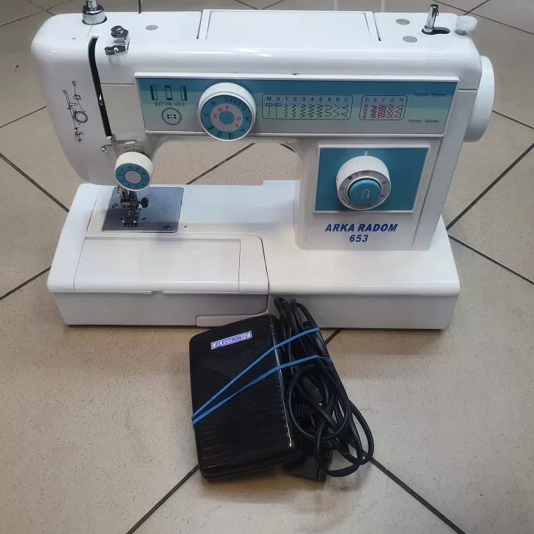 MASZYNA DO SZYCIA ARKA RADOM 653 POLECAM! - 12676985186 - oficjalne archiwum Allegro