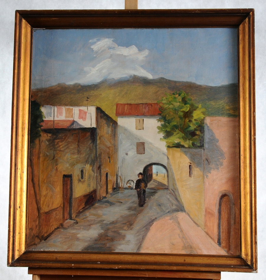 JACOB MEYER (1895-1971) PIĘKNY STARY OBRAZ OLEJNY! - 13549109217 ...