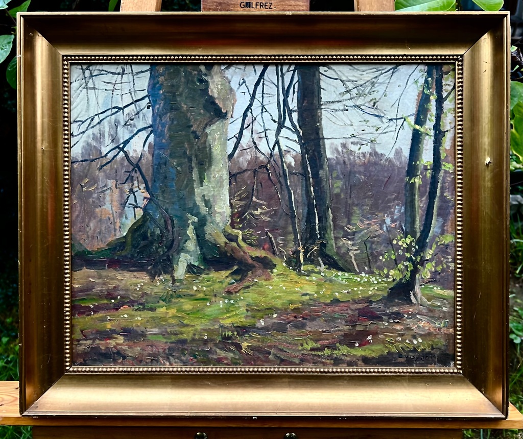 EINAR VILHELM BOGH PRZEDWOJENNY BARDZO CENNY OBRAZ - 12677212179 ...