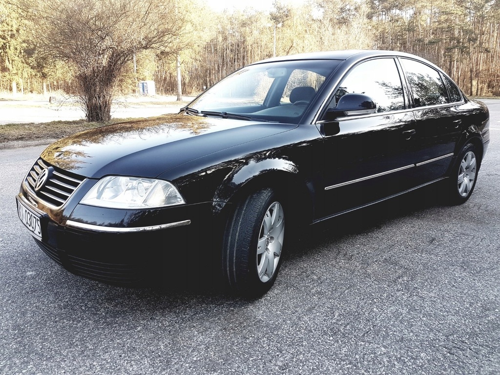 VW PASSAT B5 FL 1.9 TDI 130 KM SEDAN CZARNY CHROM - 7899845496 ...