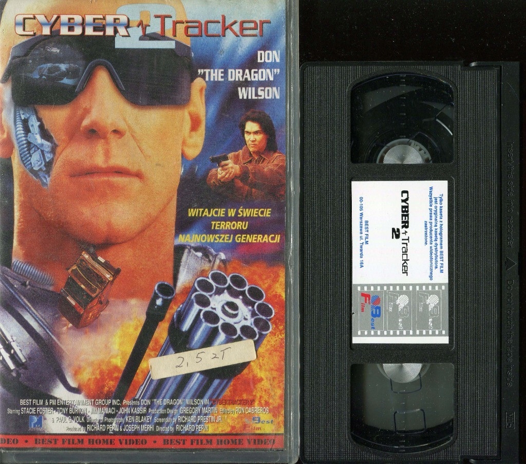 Cyber-Tracker 2. VHS - 12881170560 - oficjalne archiwum Allegro