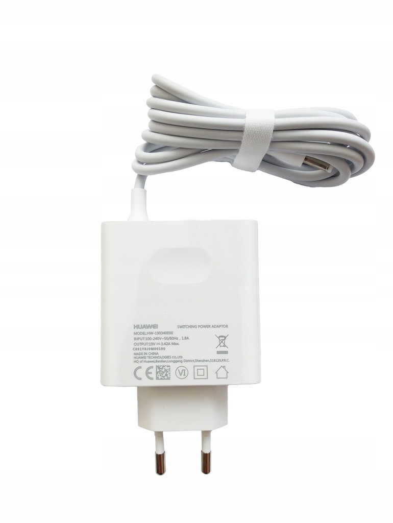 ORYGINALNY ZASILACZ HUAWEI MateBook HW-190340E00 - 11543430249 ... ORYGINALNY ZASILACZ HUAWEI MateBook HW-190340E00 - 11543430249 ...