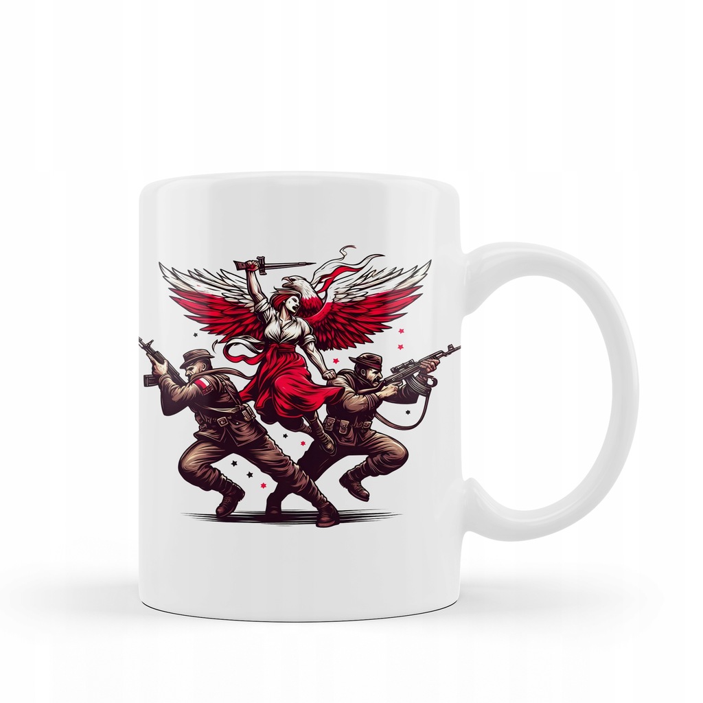 Kubek z nadrukiem POLSKA PATRIOTYCZNE ŚWIĘTO POLSKI POLAK ŻOŁNIERZ PATRIOTA - 14743681107 ...