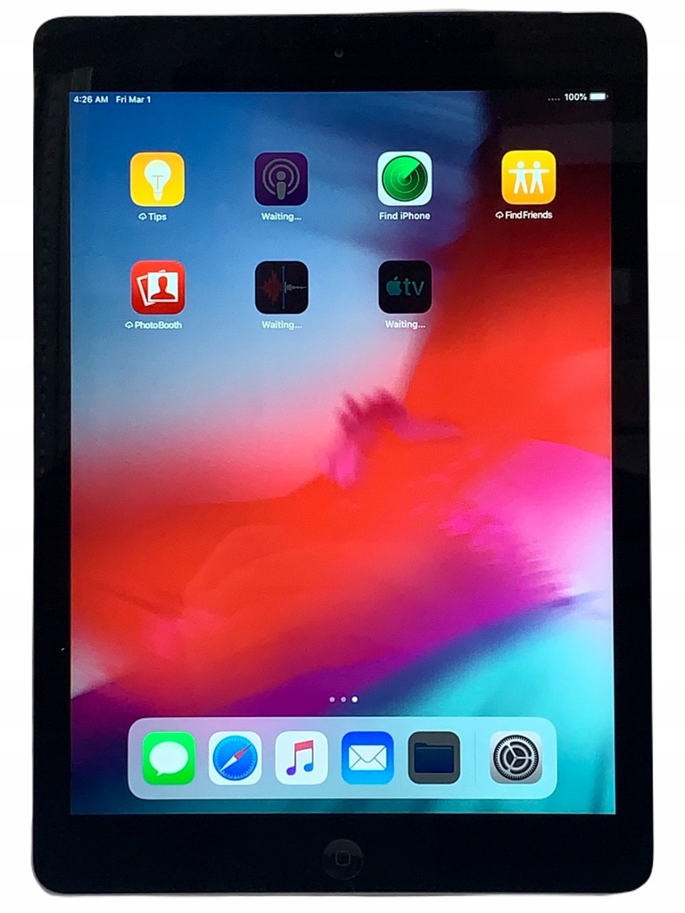 Apple iPad Air A1475 9,7" 1GB 16GB 4G LTE Retina Szary BRAK ICLOUD GH37 ...