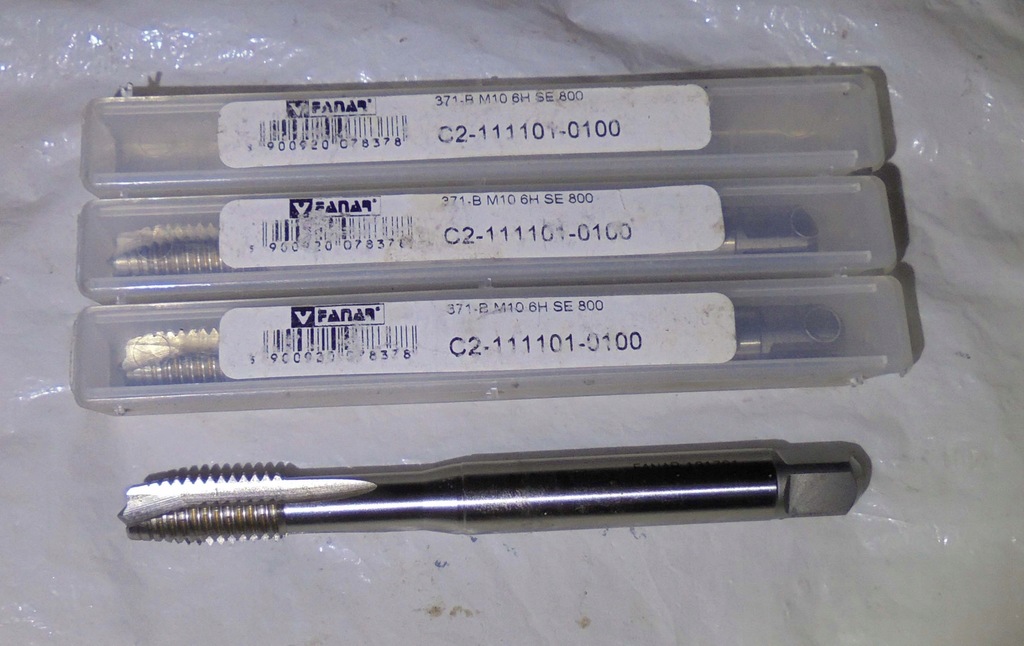 FANAR GWINTOWNIK MASZYNOWY M10 371-B GWINTOWNIKI - 7895239347 - oficjalne archiwum Allegro