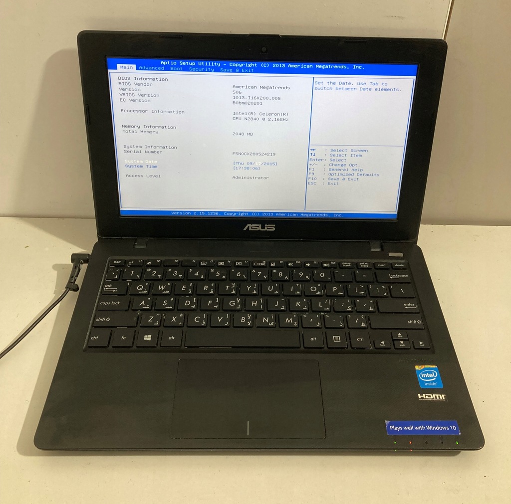 Laptop Asus X200M 11,6 " Intel Celeron 2 GB W605 - 13345132767 ...