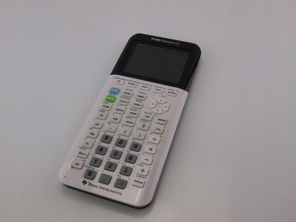 Texas Instruments TI-83 Premium kalkulator naukowy - 8677138318 ...
