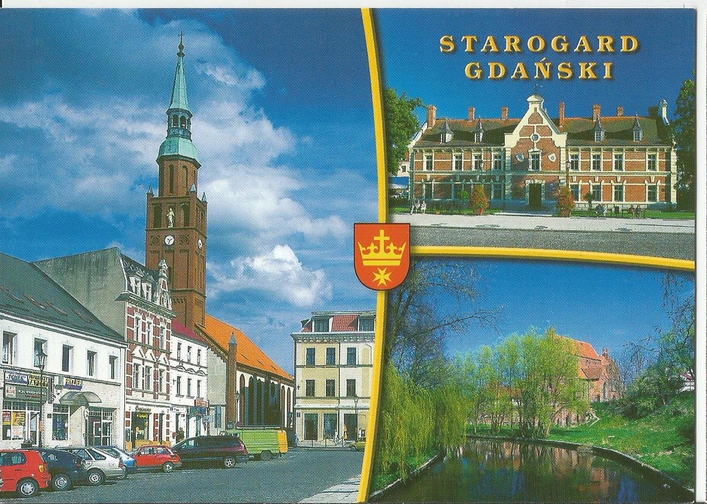 STAROGARD GDAŃSKI-HERB - 13970691307 - oficjalne archiwum Allegro