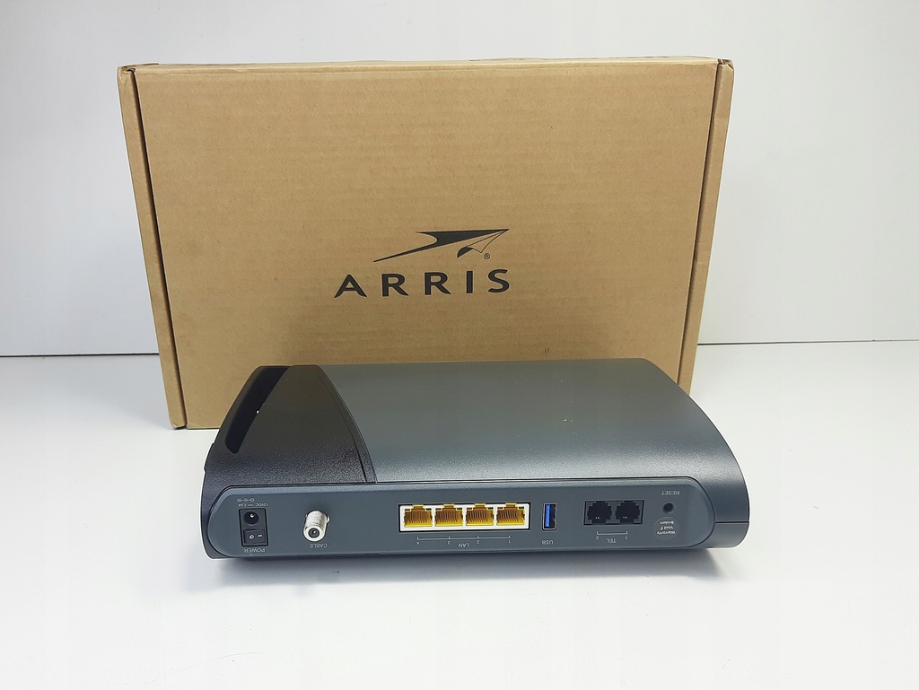 ROUTER MODEM ARRIS TG 3442 - 12046469013 - oficjalne archiwum Allegro