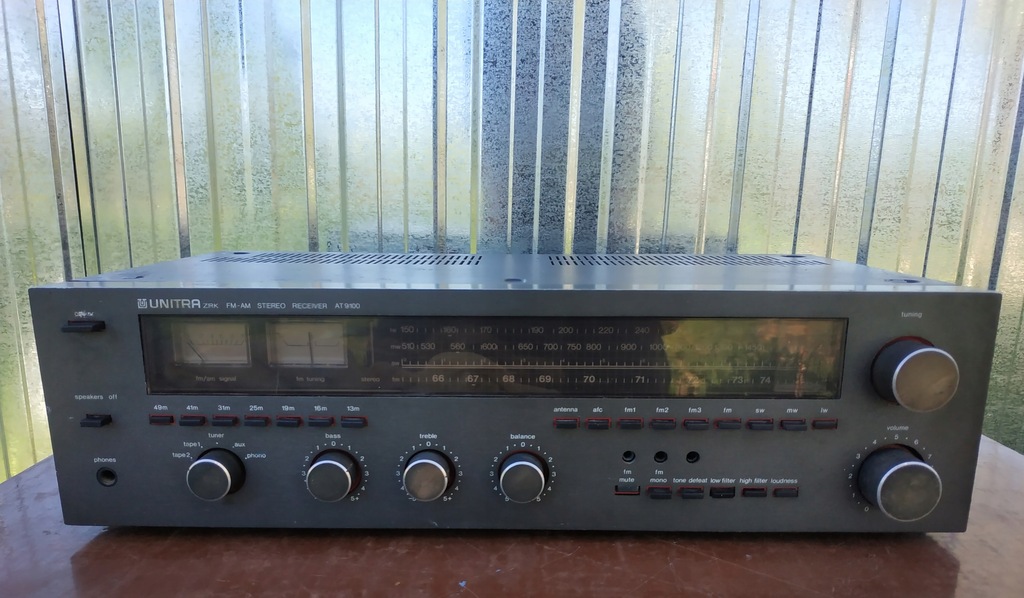 Czterozakresowy odbiornik radiowy Unitra AT9100 - 12148449660 ...