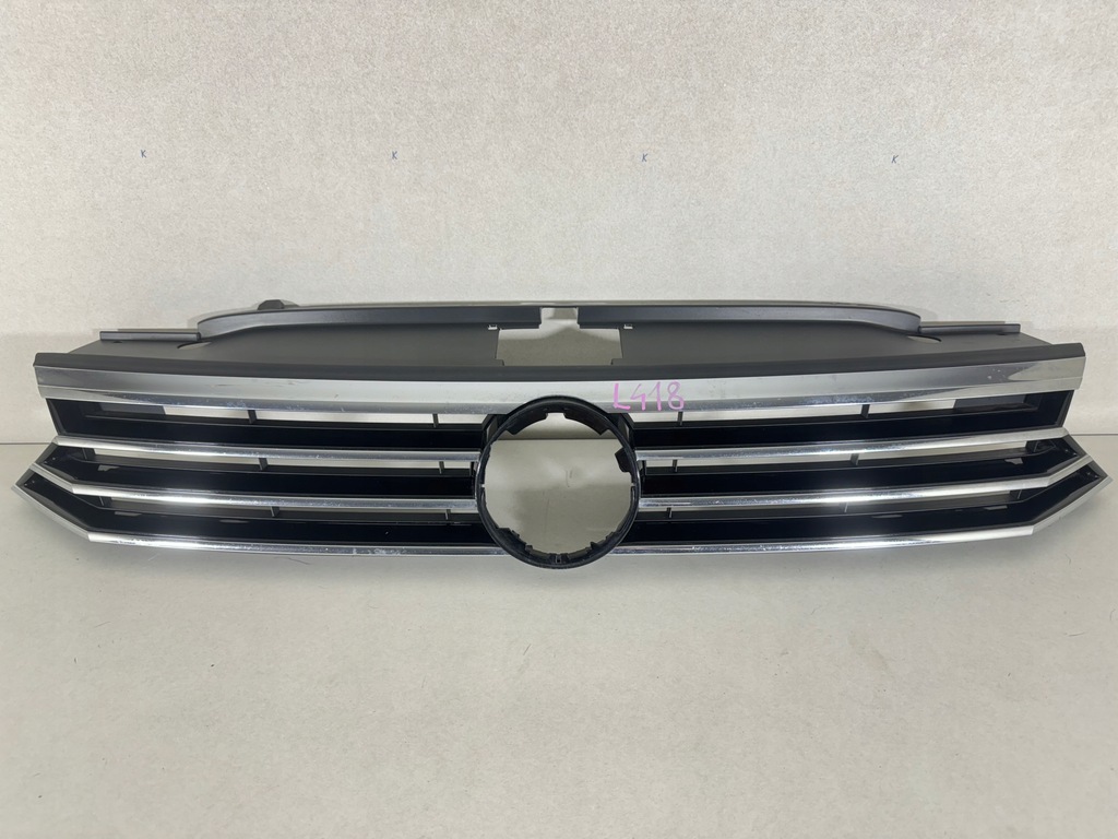 VW PASSAT B8 3G0 ATRAPA GRILL ORYGINAŁ CHROM BDB ORYG - SUPER - 16405415509 - oficjalne archiwum ...