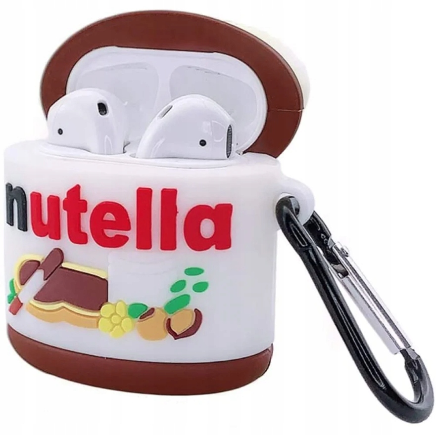 CASE ETUI do AirPods PRO śmieszne wzory NUTELLA - 12776258153 ...