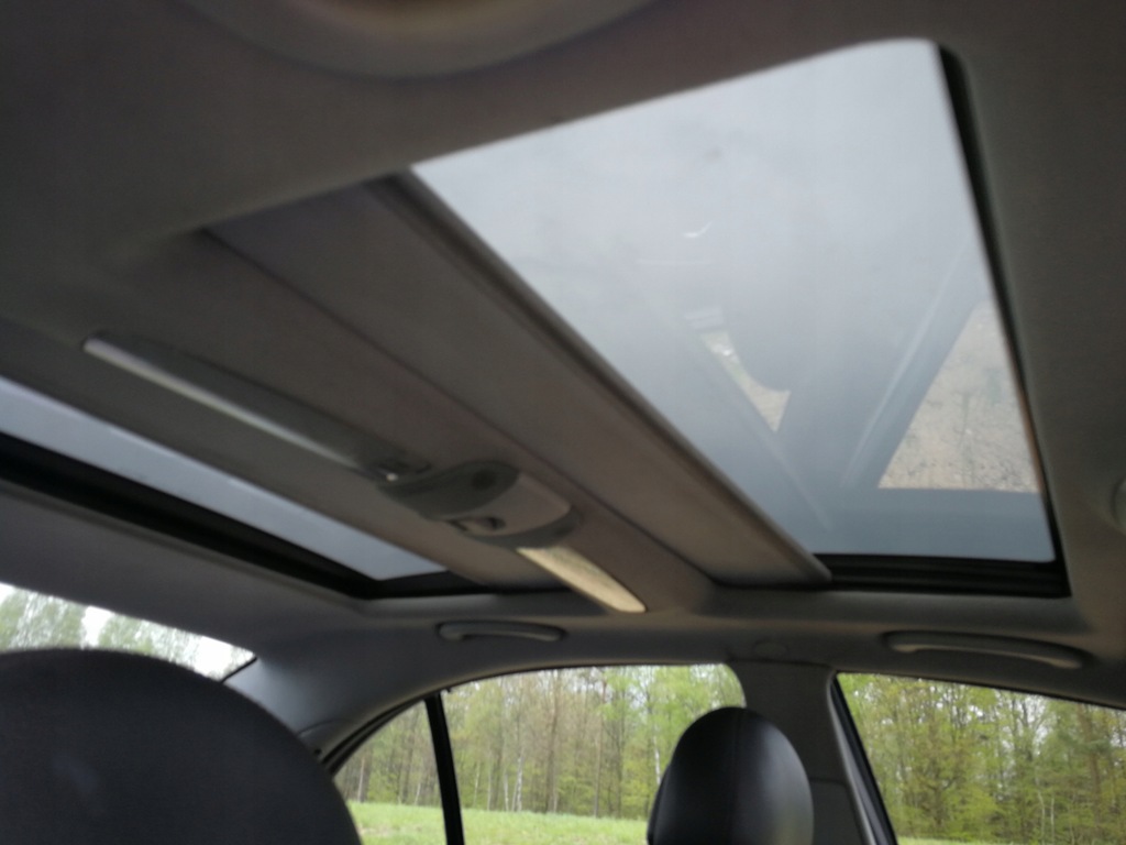 MERCEDES W211 SOLAR DACH KOMPLET PANORAMA SPRAWNY - 8077545543 ...