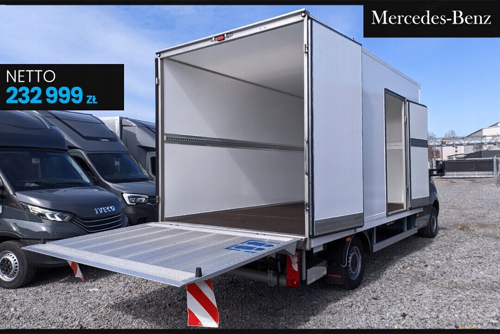 Mercedes-Benz Sprinter 319 Kontener 9EP+Winda - 13552691348 - oficjalne ...