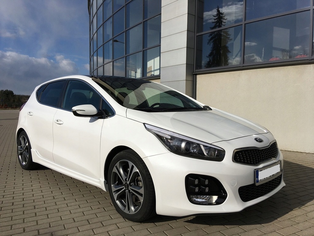 Kia Ceed II GT Line 18R 1.6CRDi 136KM BIAŁA PERŁA - 9387674064 ...