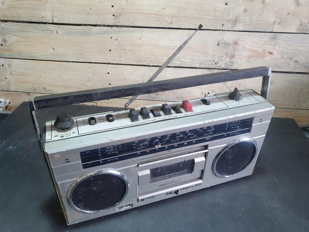 ODTWARZACZ RADIO MAGNETOFON UNITRA ELTRA HANIA PRL ORYGINAŁ OKZJA ...