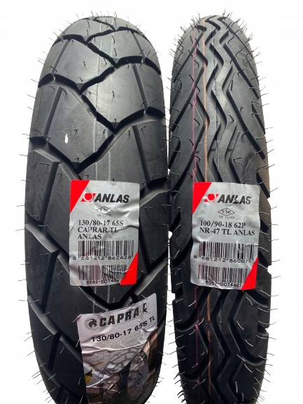 OPONY ANLAS 130/80/17 100/90/18 DO VARADERO 125 - 13552305687 ...