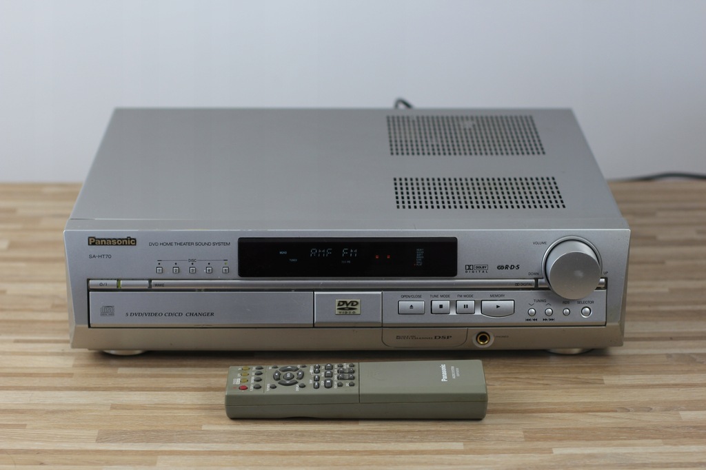 Panasonic SA-HT70 amplituner kina , DVD , opis - 15833222511 - oficjalne archiwum Allegro