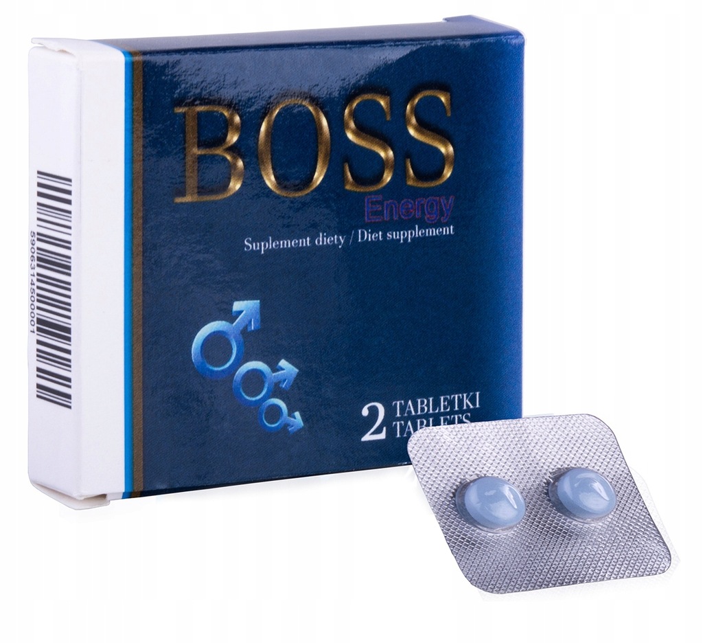 TABLETKI NA EREKCJĘ Bardzo Mocne BOSS ENERGY TABS - 7226337394 - oficjalne archiwum Allegro