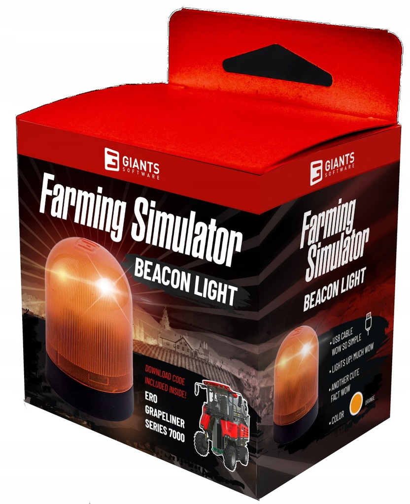 LAMPKA KOGUT FARMING SIMULATOR BEACON LIGHT - 12348562784 - oficjalne ...
