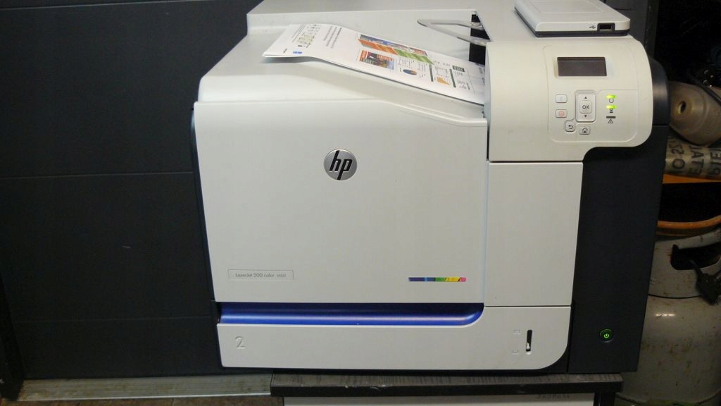 HP Laserjet 500 Color M551 - drukarka na części była sprawna ...