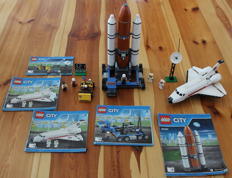 Lego City 60080 PORT PROM KOSMICZNY instrukcje - 11379619275 ...