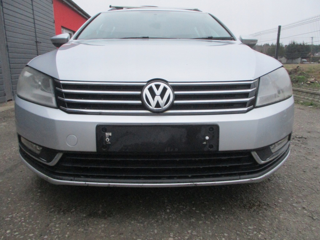 ZDERZAK PRZÓD KOMPLETNY VW PASSAT B7 KOMBI LA7W - 14998000254 - oficjalne archiwum Allegro