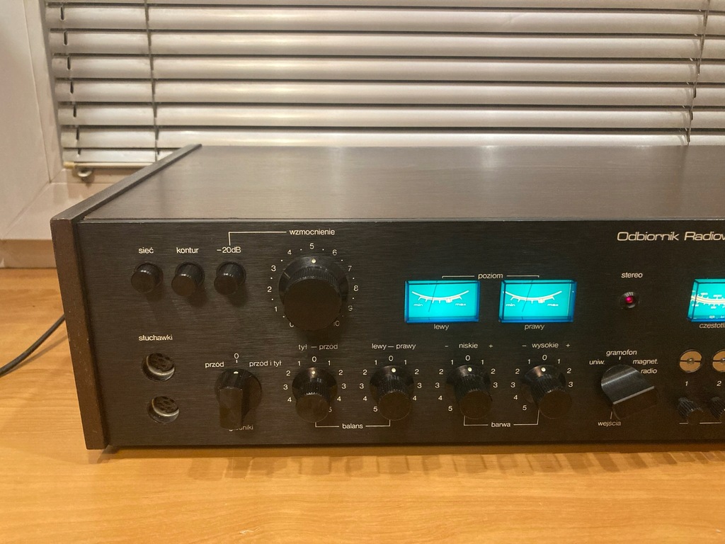 Amplituner Unitra RADMOR 5102 oryginalny czarny! - 12717757907 ...