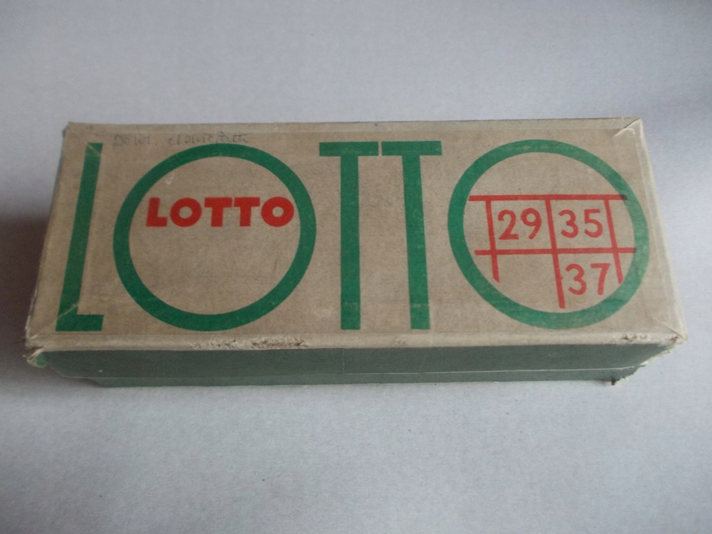 GRA LOTTO dla dzieci i młodzieży PRL metka 1970 r. - 15031655140 ...