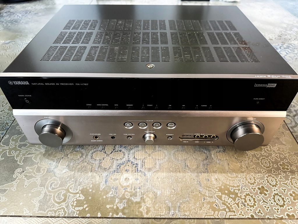 Amplituner Yamaha RX-V767 7.2 - Tytanowy / Pilot - 12697896696 ...